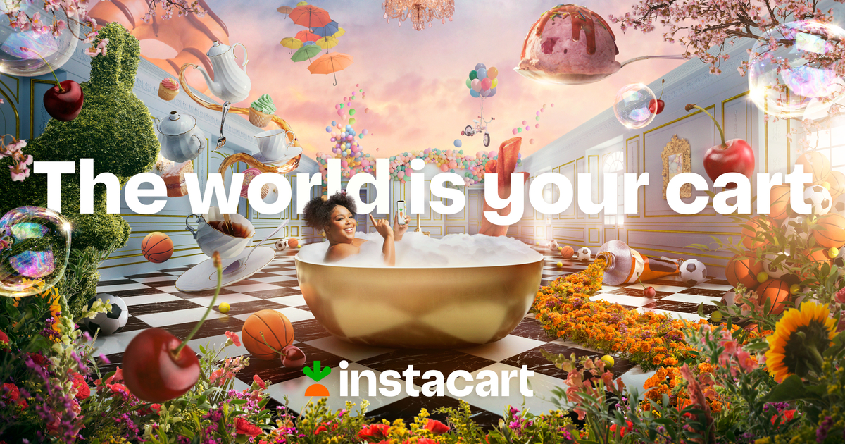 Instacart showcases Lizzo's grocery cart in its biggest-ever brand ...