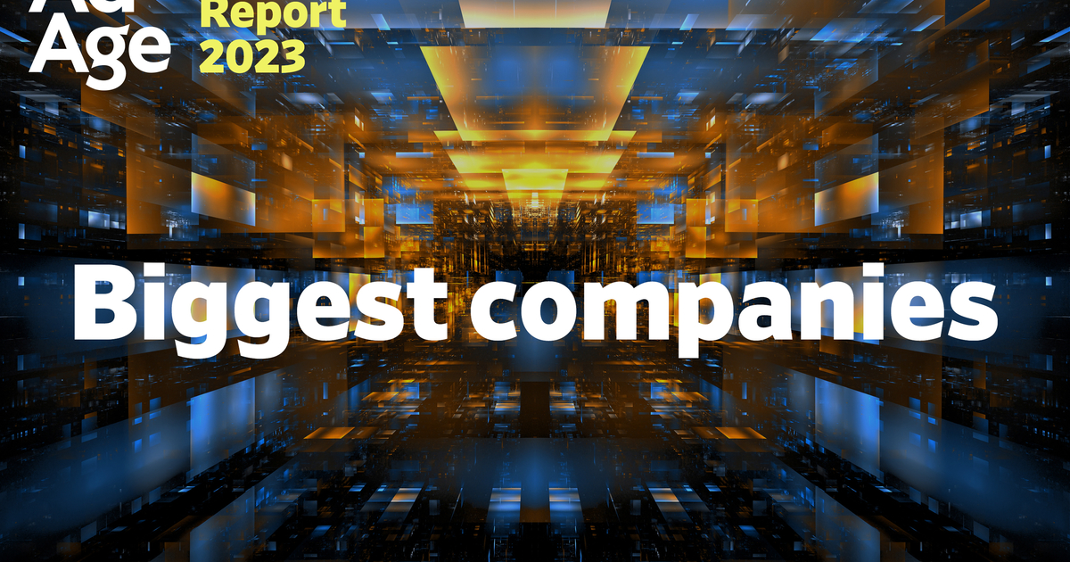 Agency Report 2023: Biggest companies | Ad Age Data News