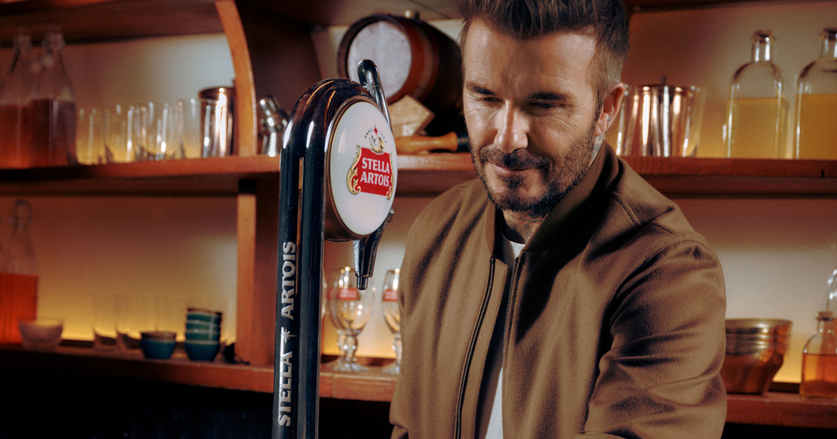 Stella Artois David Beckham commercial shows its premium positioning ...