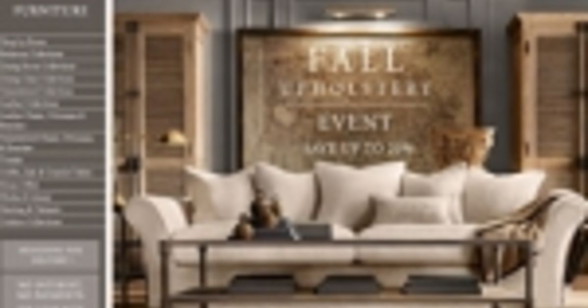 Restoration Hardware Takes a Gamble on Raising Prices Even Further | Ad Age