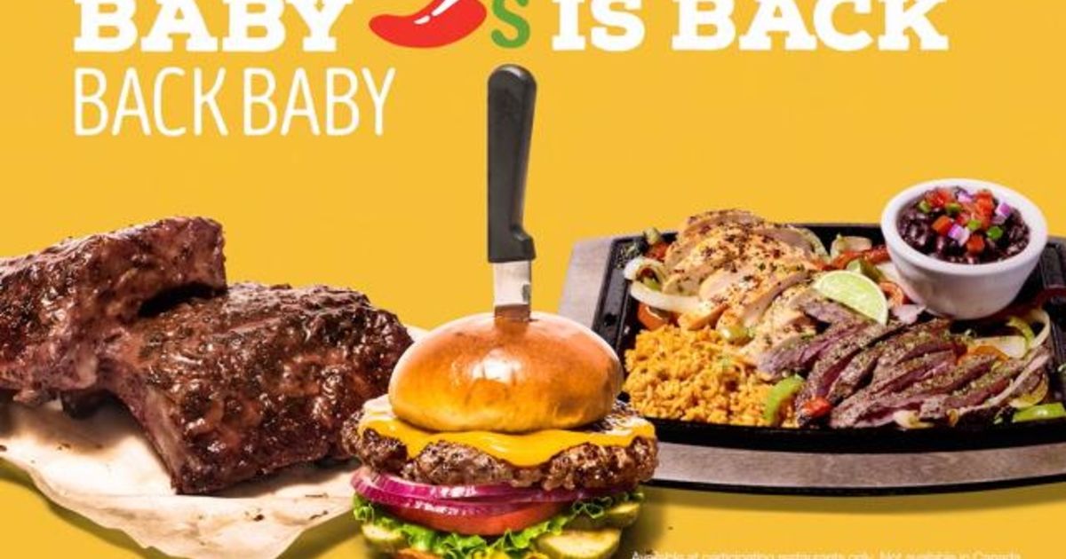 Chili's Wants You to Know It's Back (Baby Back, Baby Back) | Ad Age