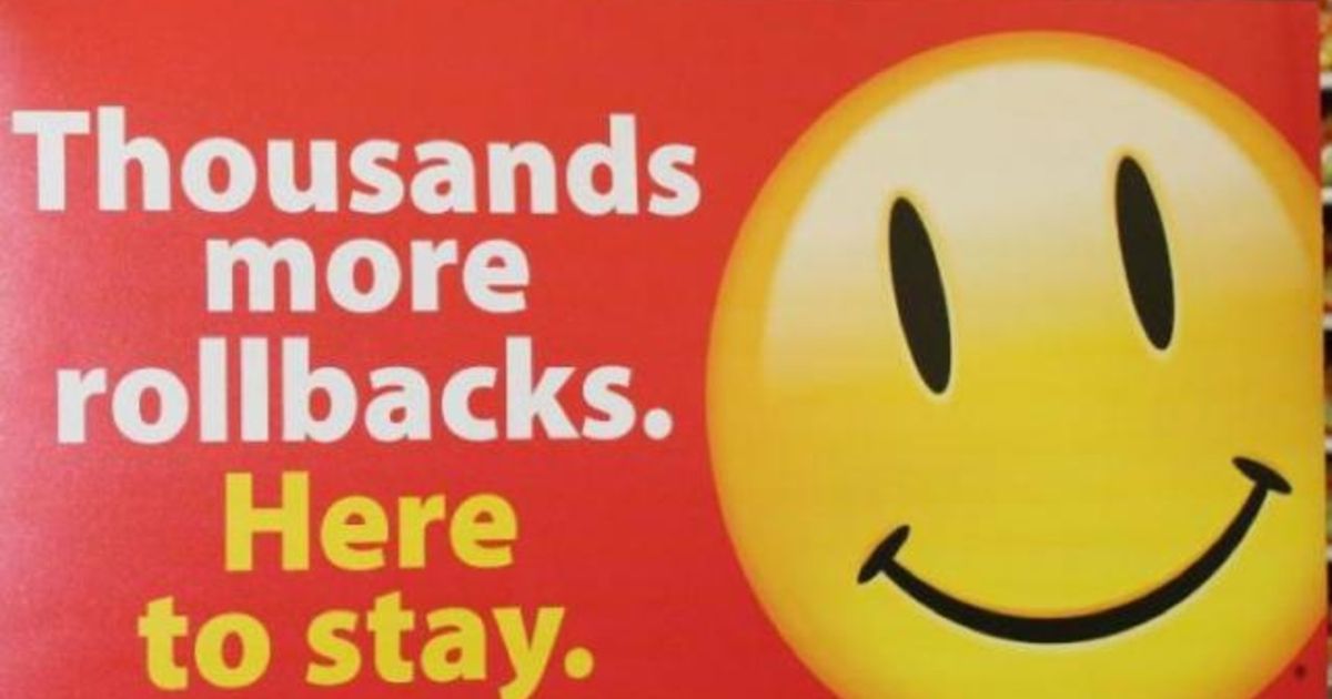 Walmart Brings Back the Smiley Face in Ads and in Store | Ad Age