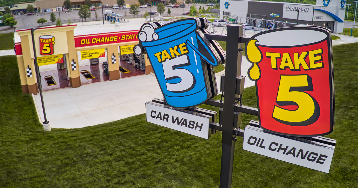 Take 5 Oil Change Logo Take 5 Oil Change TWO Capital Partners