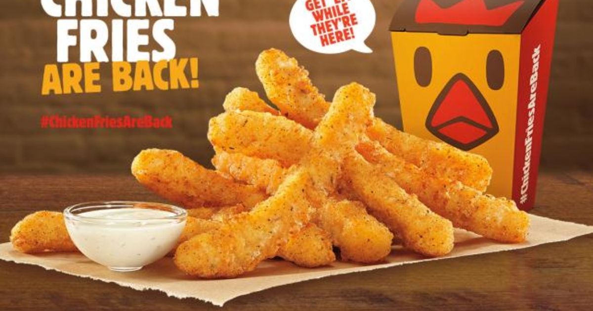 Burger King Brings Back Chicken Fries, Dipping Into Crispin Era Again ...