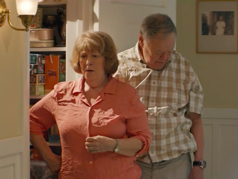 Grandparents' wrinkles suggest frisky business in playful Downy ad | Ad Age