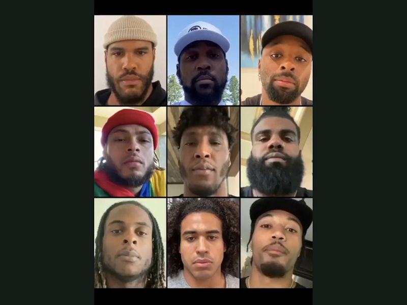 See NFL players' powerful 'Black Lives Matter' film that prompted the ...