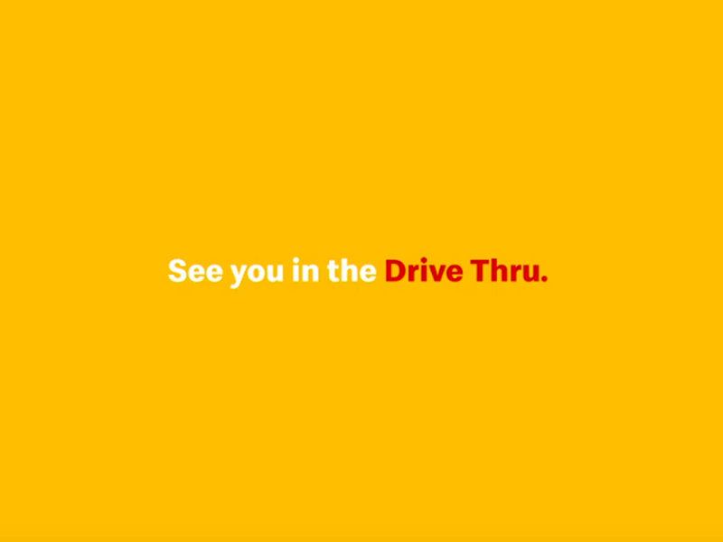 McDonald’s typography-driven campaign reminds people of drive-thru and ...
