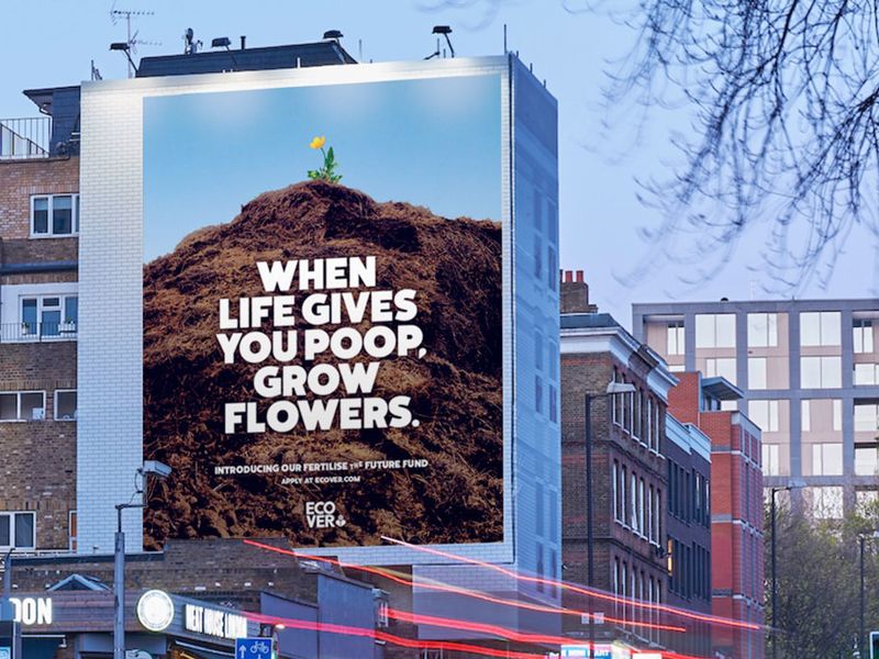 A big pile of poop anchors this cleaning brand's sustainability push ...