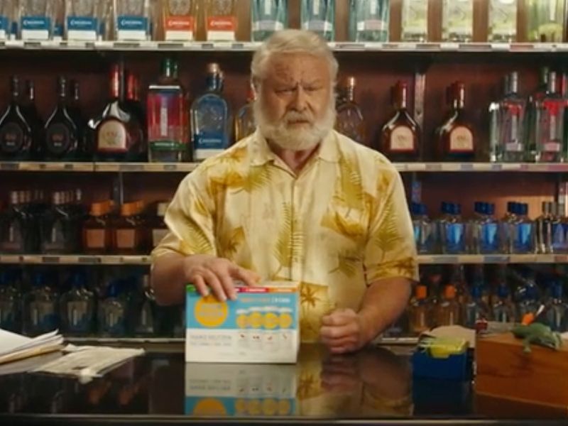 Liquor store owner blesses summer fun in High Noon ad | Ad Age