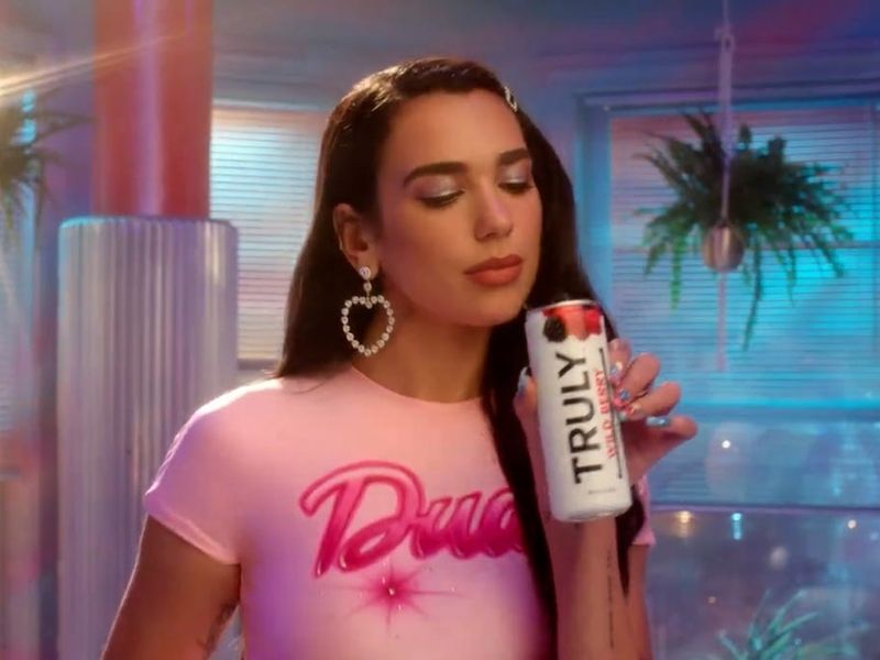 Dua Lipa shows 'many flavors' as face of Truly Hard Seltzer | Ad Age
