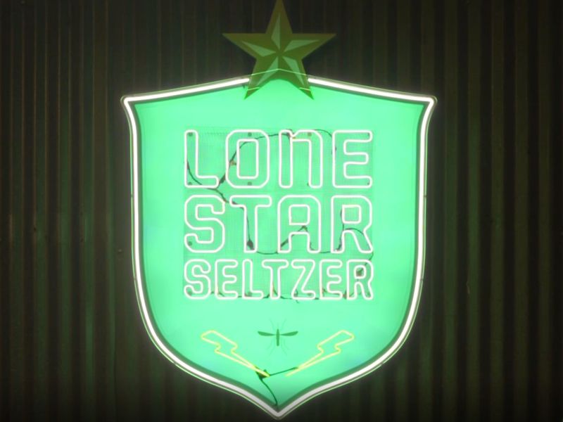 Lone Star Seltzer's neon sign kills mosquitoes | Ad Age
