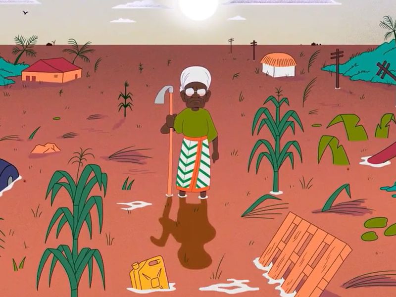 WaterAid's climate change animations give voice to real victims | Ad Age