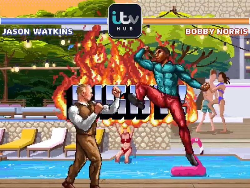 Reality TV and drama stars face off in ITV retro video game | Ad Age