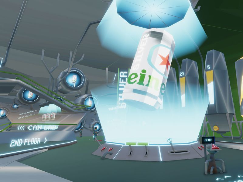 Heineken virtual beer mocks the metaverse (to launch a real-life beer ...