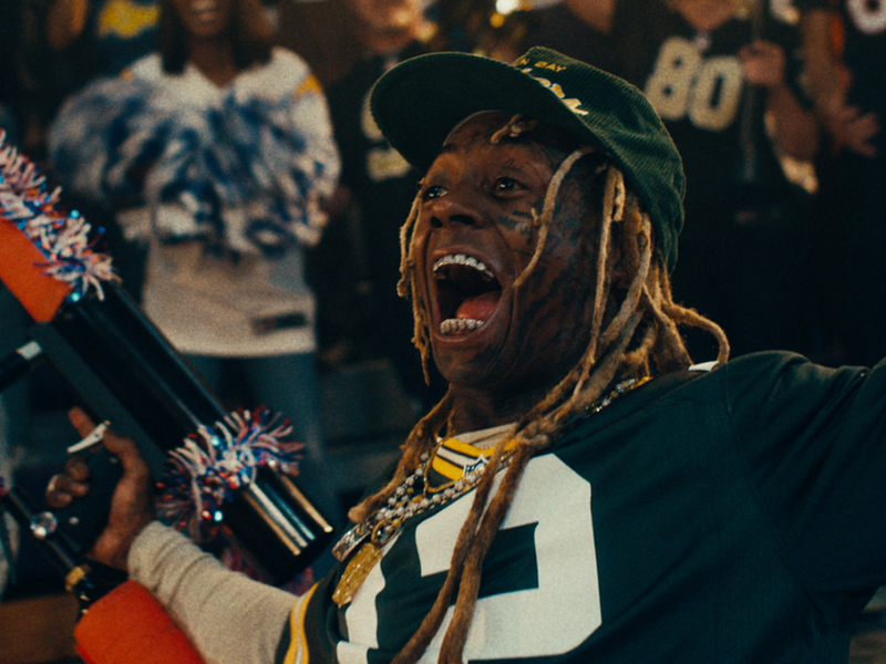 Simone Biles joins Lil Wayne, Saweetie in NFL ad | Ad Age