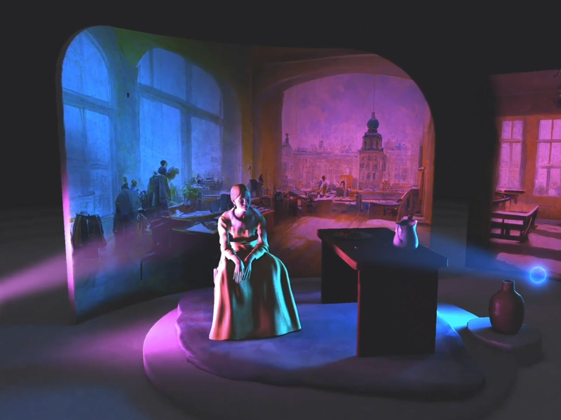 Meta-backed art project puts a 'female gaze' on a famous painting | Ad Age