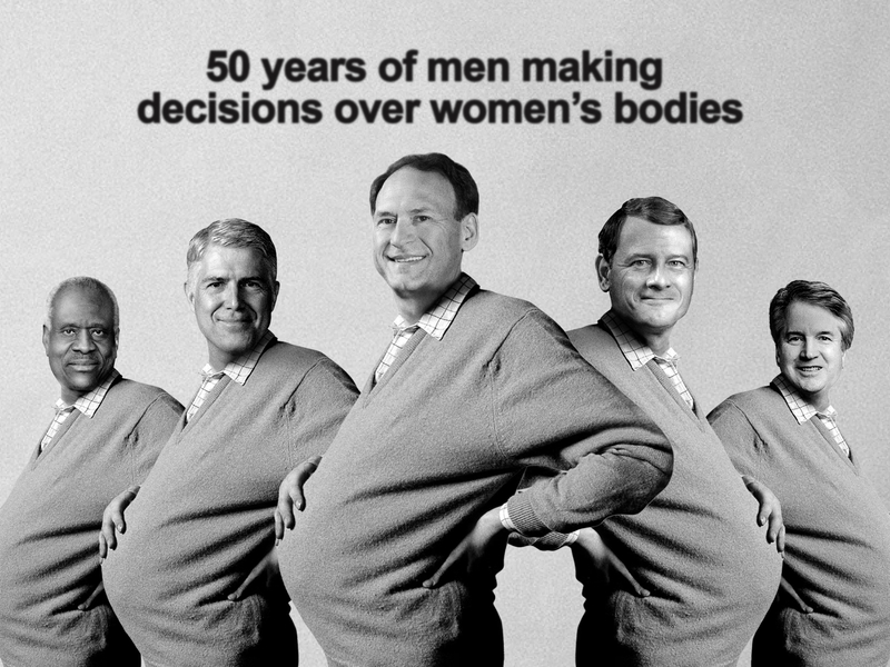 Saatchi & Saatchi's Pregnant Man in Roe v Wade posts | Ad Age