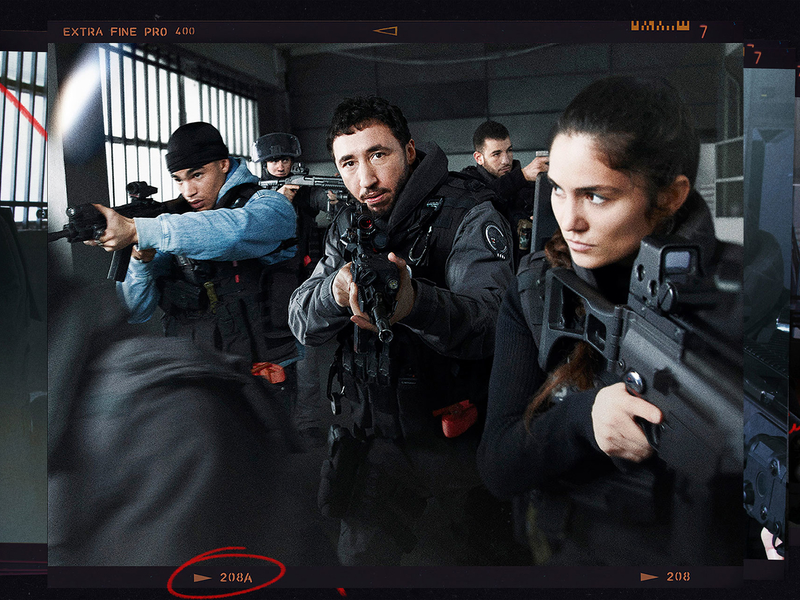 The key art for this police drama was shot during a real special forces ...