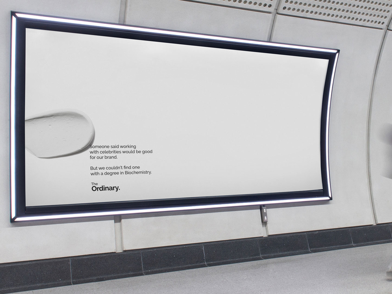 Skincare brand The Ordinary embraces science over celebrity in ...