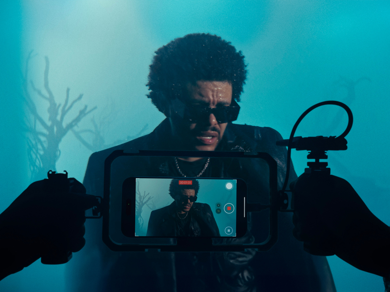 Apple made a slow-motion music video for The Weeknd, shot on iPhone 16 ...
