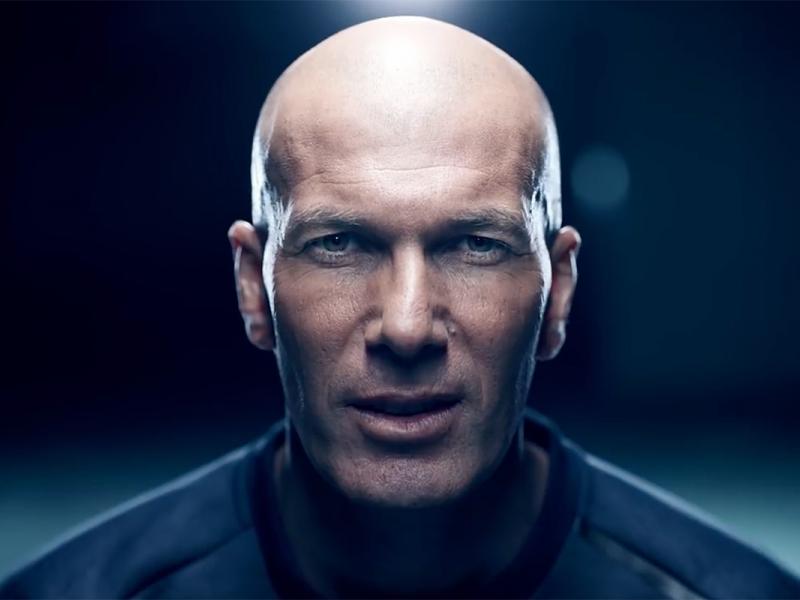 Zidane coolly explains the rules of midfield in Adidas' latest World ...
