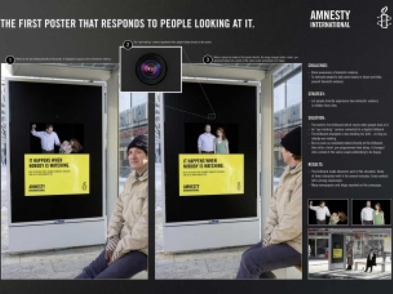 Amnesty International : Eye Tracking | Ad Age