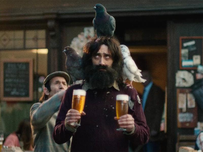 How long would you hold a beer for a friend? This fun spot for Amstel ...