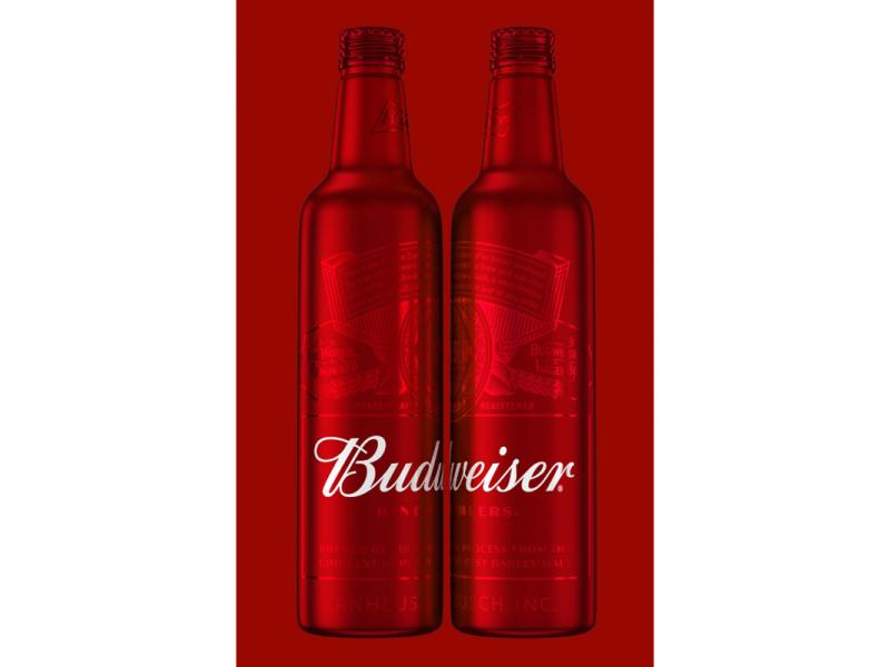 Budweiser Bottles Turn Red for the Holidays | AdAge