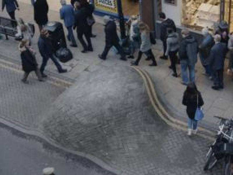 Would You Ignore a Lump This Big in the Sidewalk? | Ad Age