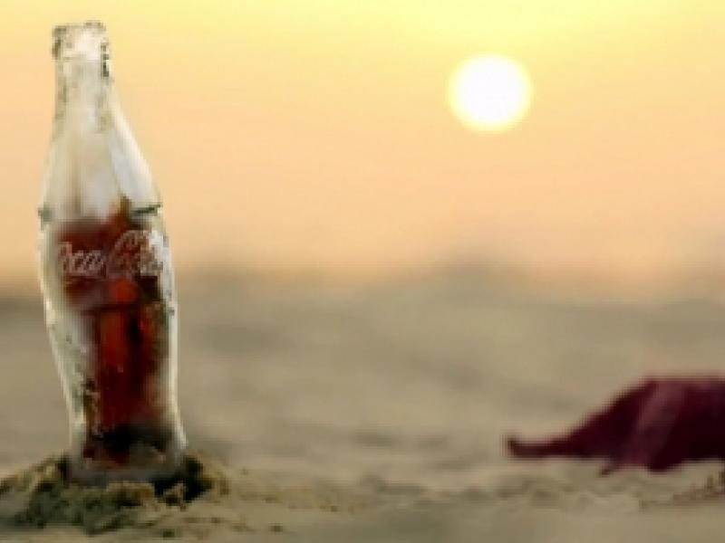 Coke Serves its Soda Chilled, Using Bottles Made of Ice | Ad Age
