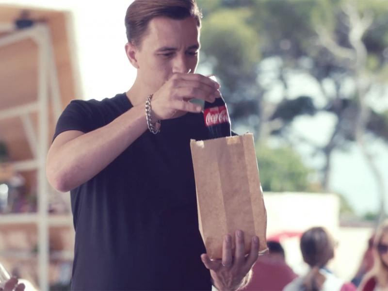 A Magician Demonstrates Coke's Different Variants in Latest 'One Brand ...