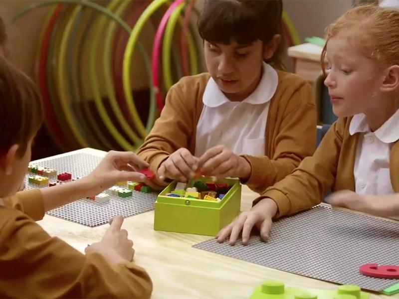 Blind Children Communicate Using Braille Building Bricks | Ad Age