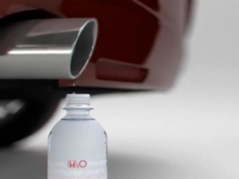 The Latest Designer Water is Made from Car Emissions | Ad Age
