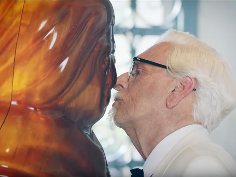 KFC reunites Colonel Sanders and Aunt Jemima in another intimate ...