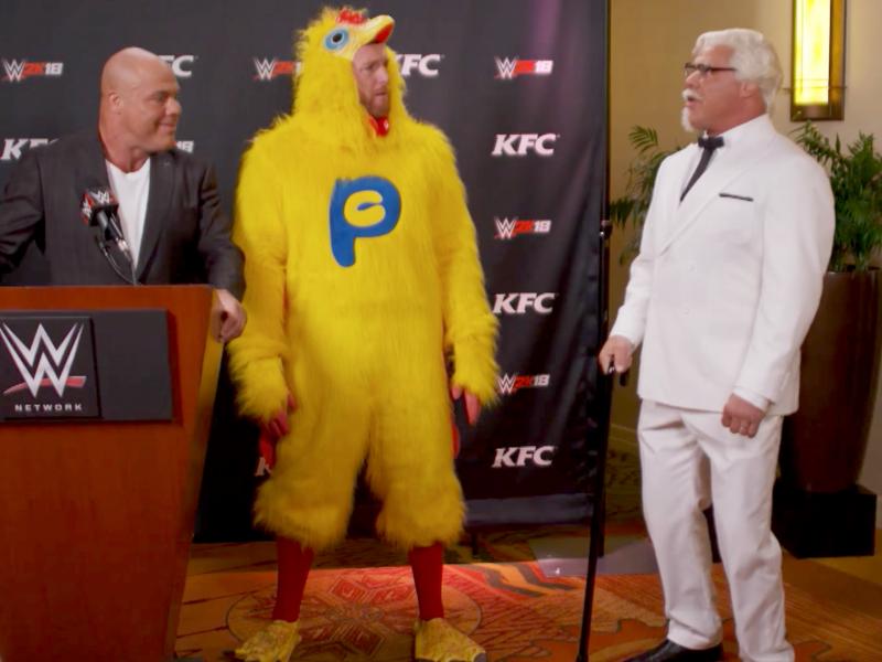 Colonel Sanders the WWE Star Is Now Part of a Real Video Game | Ad Age
