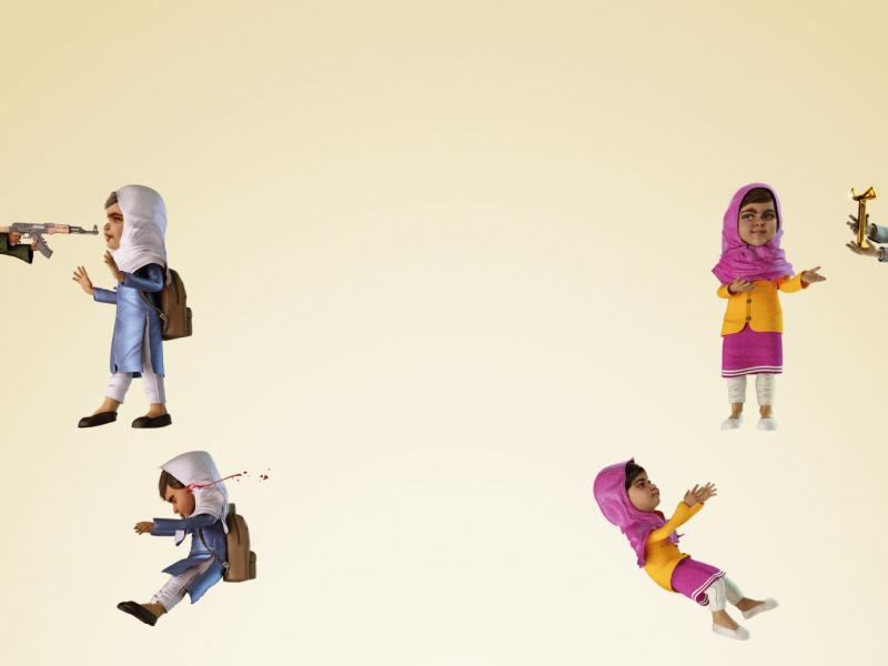 Kurl-On Depicts Malala Yousafzai's Shooting in Promotional Poster | Ad Age