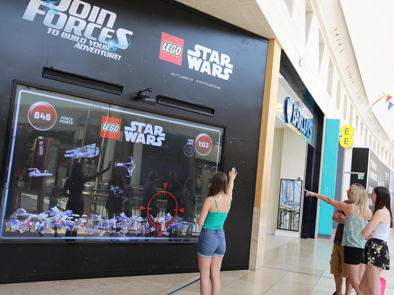 Lego's interactive billboards via Grand Visual let you build with a ...