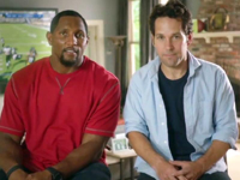 Madden NFL : Paul Rudd & Ray Lewis Interview | Ad Age