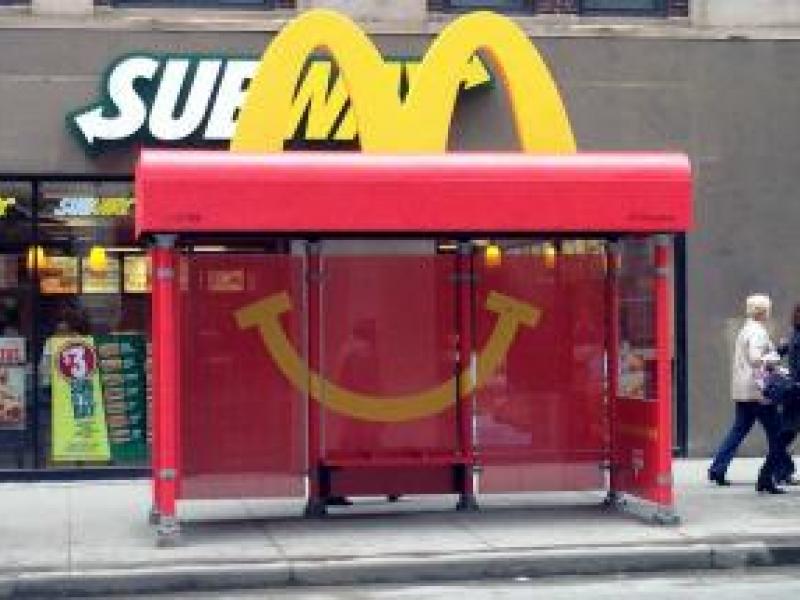 McDonald's: Happy Meal Bus Shelter | Ad Age