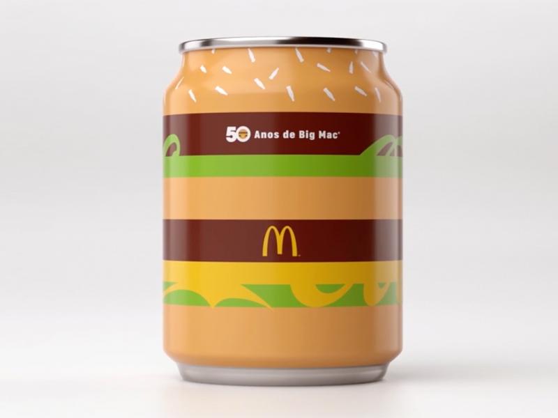 McDonald's and Coke team up for a Big Mac can in effort from Brazil's ...