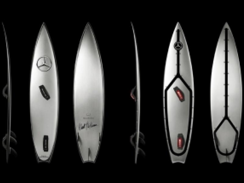 Mercedes-Benz: The Mercedes-Benz Surfboard for Garrett McNamara | Ad Age