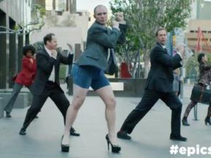 Bet You Can't Take Your Eyes Off This Guy's 'Epic Strut' for ...