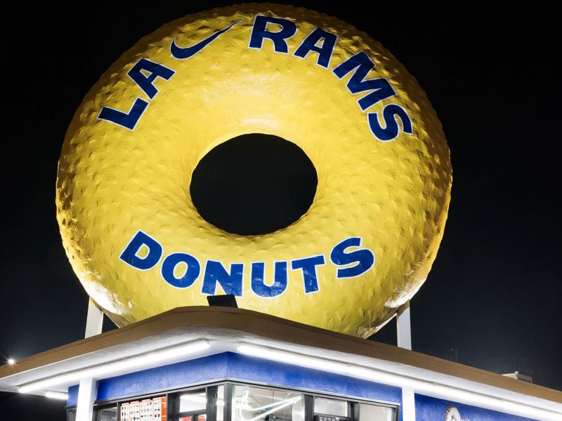 Nike transforms an L.A. donut institution for Rams fans | Ad Age