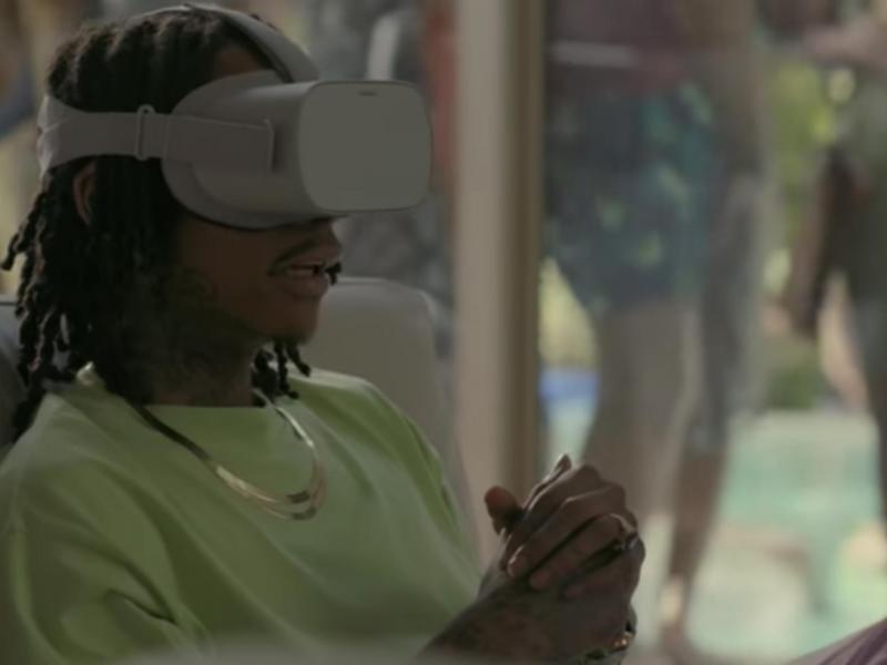Wiz Khalifa, Jonah Hill and Leslie Jones are enraptured by VR in Facebook's holiday campaign for ...