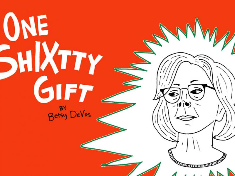 Trump's Education Secretary Betsy Devos plays the Grinch in retelling ...