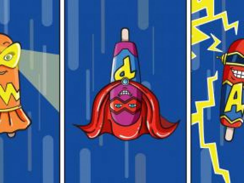 Popsicle: Coming this Summer: Marvel Custom Popsicle Comics | Ad Age