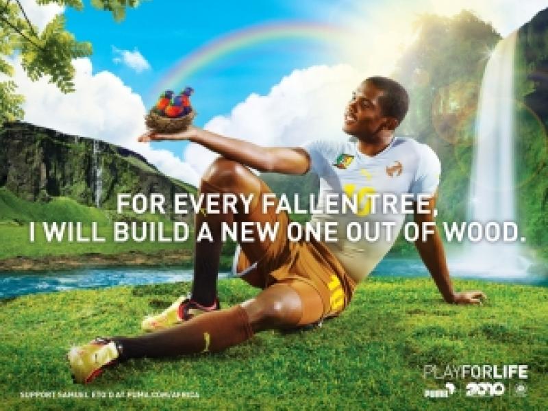 Puma/United Nations : Fallen Tree Wood | Ad Age