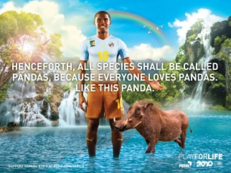 Puma/United Nations : Panda | Ad Age