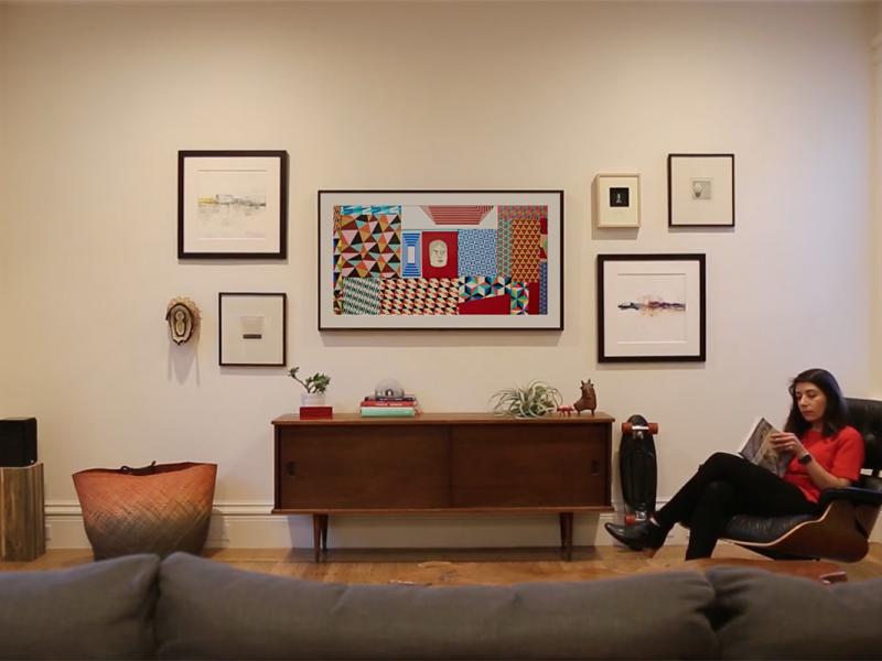 Fuseproject Teams With Samsung on a TV That Turns Into Art When You're ...