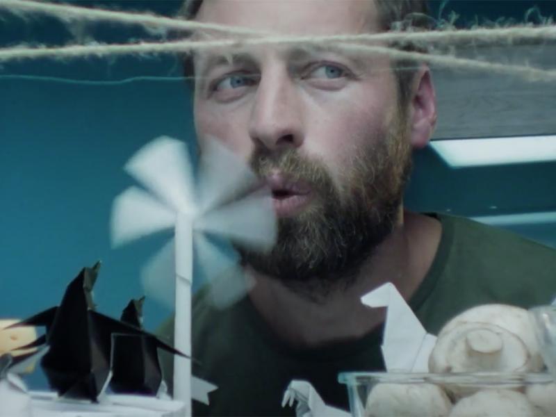 A Boy Creates an Origami World Inside a Fridge in This Adorable Samsung ...